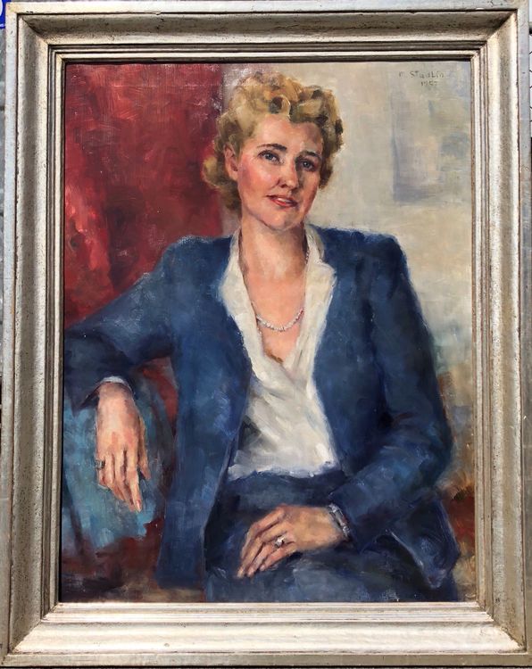 Maria Stadlin grosses Orig. Gemälde | Kaufen auf Ricardo
