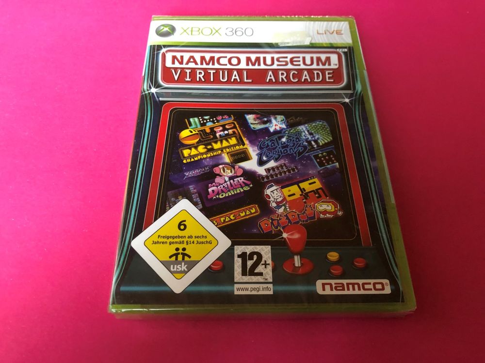 NAMCO MUSEUM VIRTUAL ARCADE SPIEL FÜR XBOX 360 FABRIKNEU UND | Acheter ...