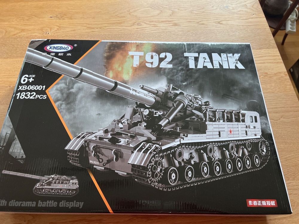 Panzer Tank T92 OVP Klemmbausteine (Neu und originalverpackt) in Uznach ...