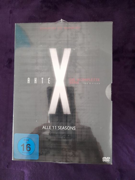 AKTE X - STAFFEL 1 - 11 ACHTUNG !! KOMPLETTBOX !! NEU !! (Gebraucht) in ...