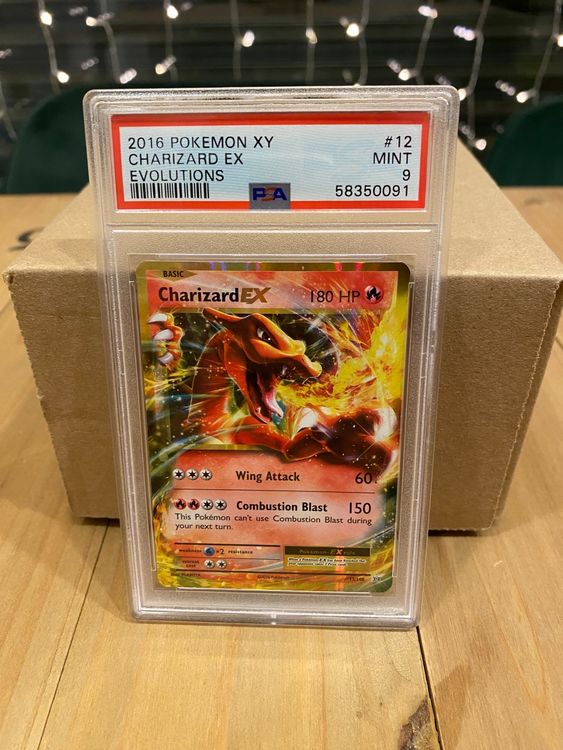 2016 Pokemon XY CHARIZARD EX Evolutions PSA 9 (Neu (gemäss Beschreibung)) in Däniken SO für CHF ...