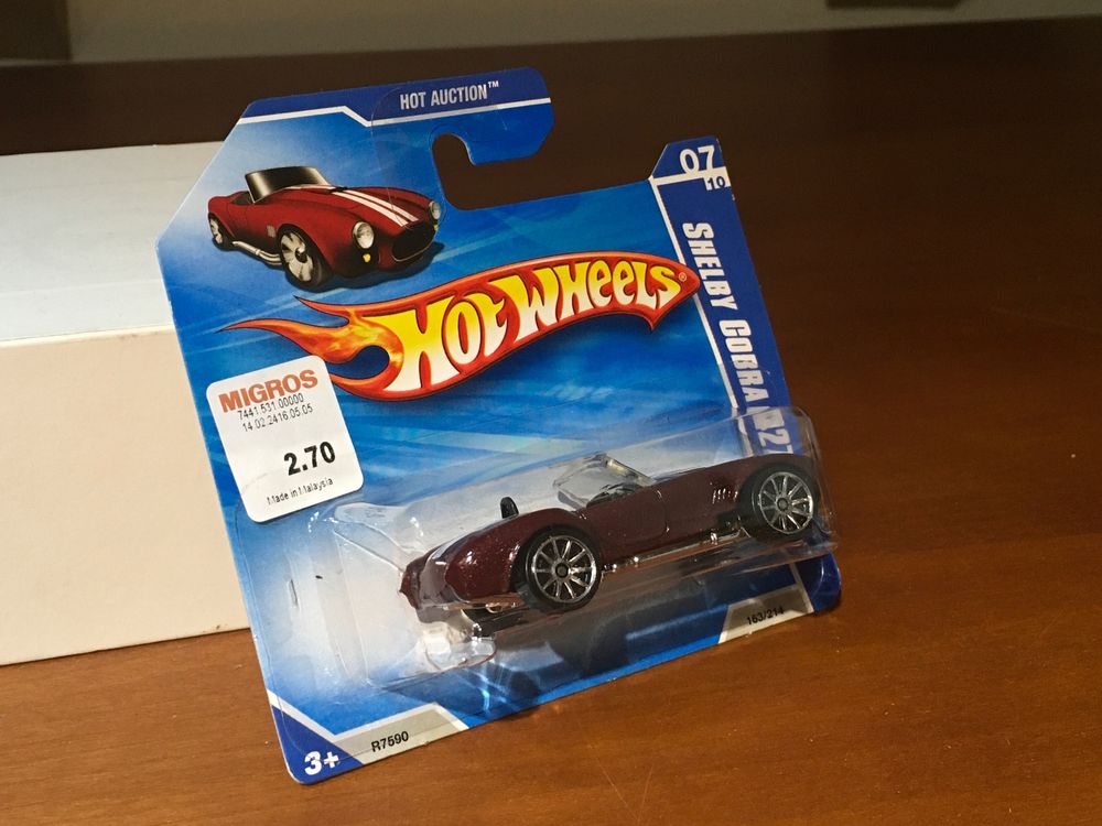 Shelby Cobra 427 S/C 1/64 Hot Wheels 2010 HW Hot Auction (Neu (gemäss ...