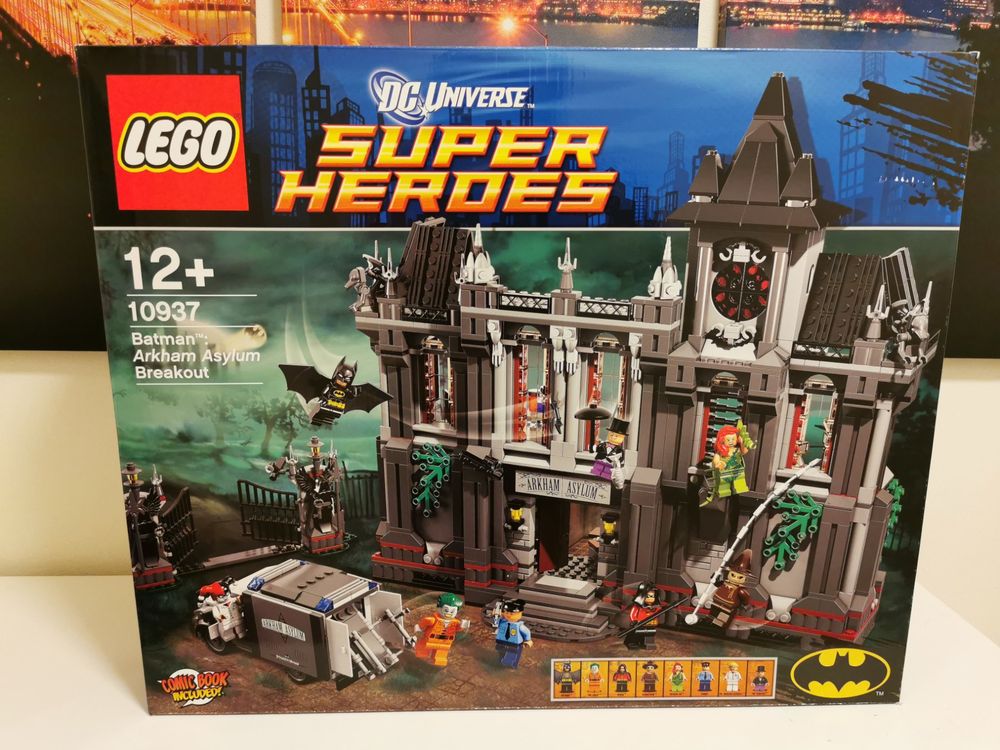 Lego 10937 Batman Arkham Asylum Breakout Super Heroes (Neu (gemäss Beschreibung)) in Zeglingen ...