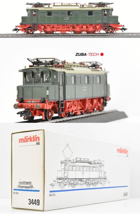 Märklin 3419 E-Lok BR 204 DRG, H0 WS Analog mit OVP | Kaufen auf Ricardo