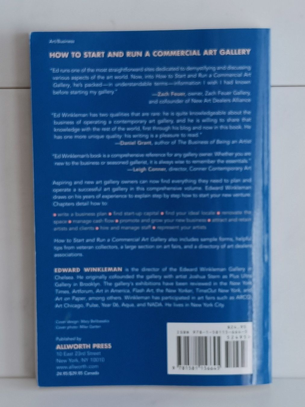 How to Start and Run a Commercial Art Gallery / Edward Winkl (Gebraucht) in crans montana für ...