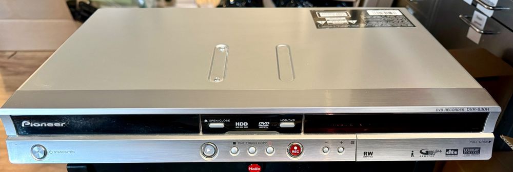 Pioneer DVR-630 H DVD-Recorder (Gebraucht) in Hermetschwil-Staffeln für ...