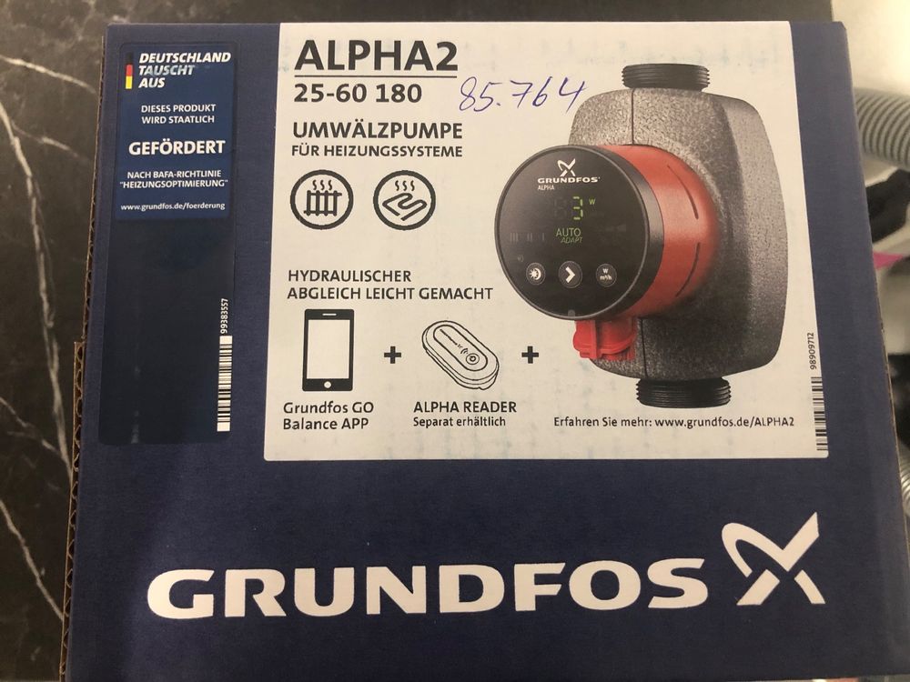 Grundfos Alpha 2 Pumpe | Kaufen auf Ricardo