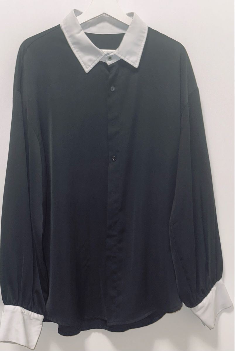 Camicia nuova XXL nera con Medusa dorata . (Nuovo (secondo la ...