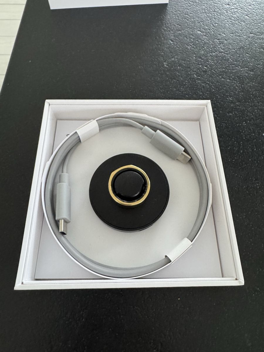 Oura Ring Gen3 Heritage Gold - Grösse 9 - Smart Ring (Gebraucht) in ...