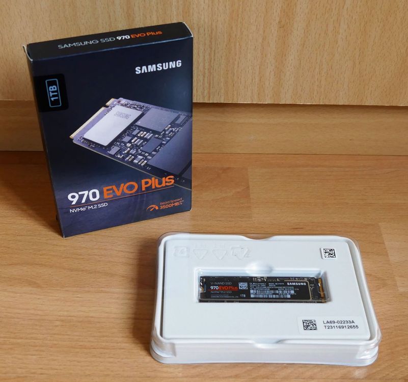 Samsung EVO 970 Plus 1TB GB SSD - 50 Monate Garantie (Neu (gemäss Beschreibung)) in St.Gallen ...