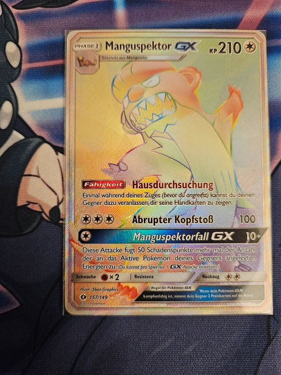Pokemon - Manguspektor GX - 157/149 - DE (Gebraucht) in Jonen für CHF 8 ...