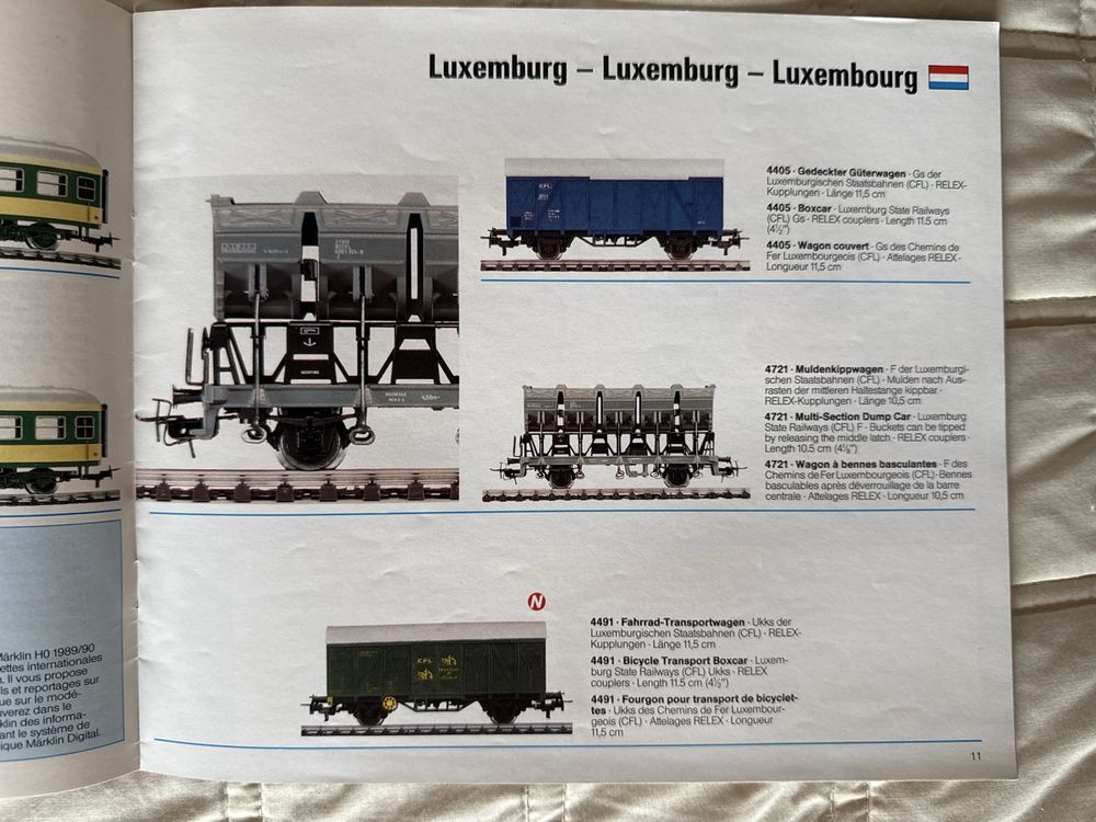 Marklin Katalog, Export Modelle, 88/89 und 89/90 (Gebraucht) in Eschenz ...