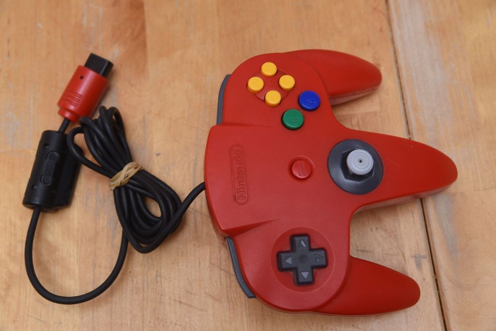 Original Nintendo 64 Controller Rot | Kaufen auf Ricardo