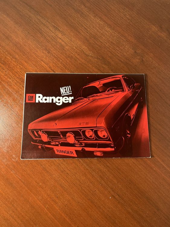 GM Ranger A Prospekt - Rarität | Kaufen auf Ricardo