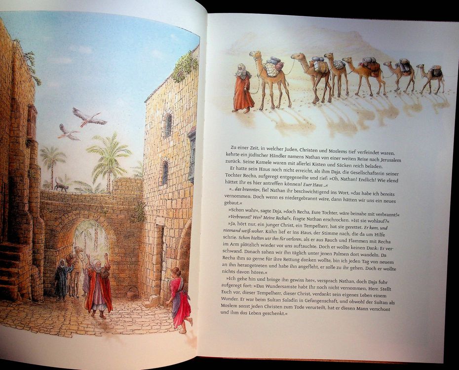 Nathan der Weise Weltliteratut für Kinder Bilderbuch (Gebraucht) in ...