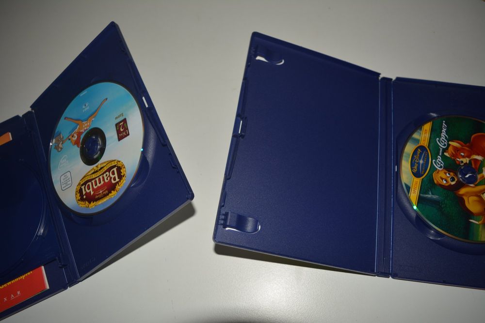 Walt Disney DVD SET Bambi + cap und capper Film Filme (Gebraucht) in ...