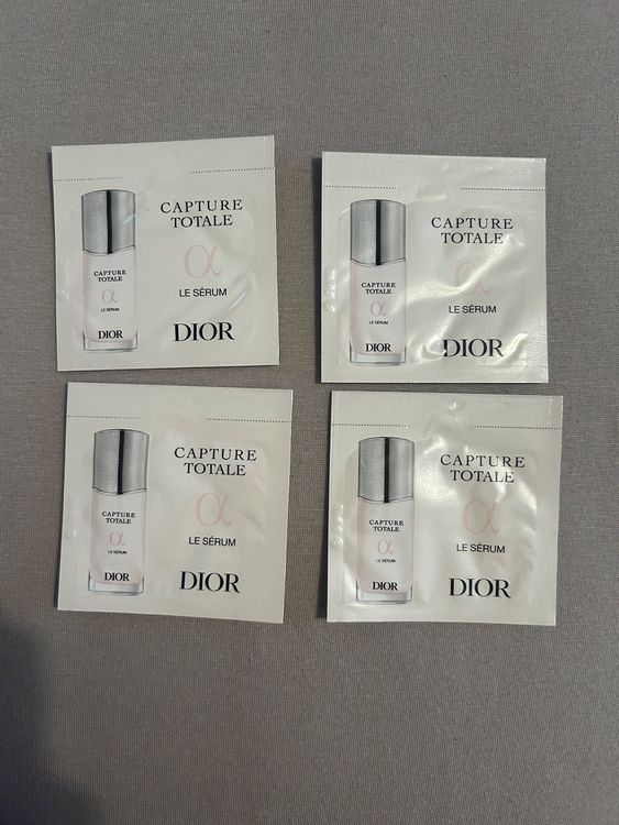 Dior Capture totale Le Serum 4x Samples (Neu und originalverpackt) in Muzzano für CHF 3 – mit ...