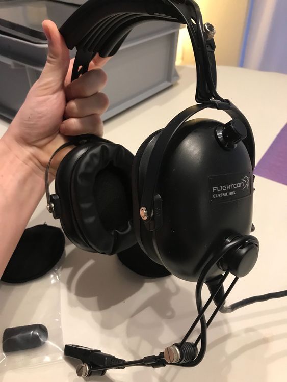 Flightcom 4DX Aviation-/ Pilot Headset (Gebraucht) in für CHF 95 – nur ...