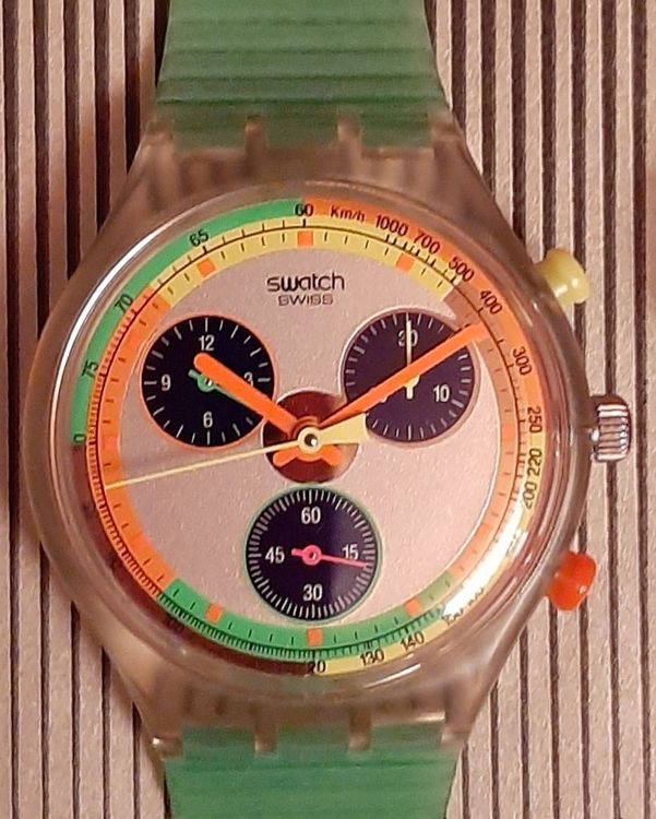 Swatch Chrono SCK104 JELLY STAG 1992 (Neu (gemäss Beschreibung)) in ...