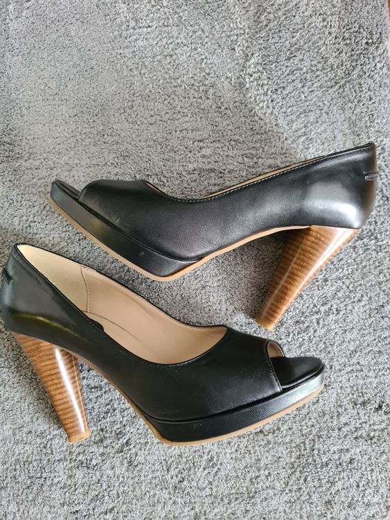 Echtleder High Heels mit Plateau,marke comma, Gr 41 (Neu (gemäss ...