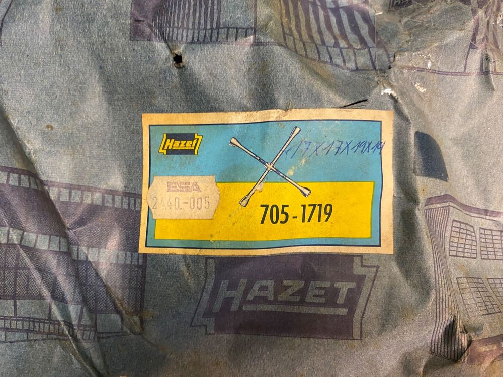 Hazet, Radmuttern Schlüssel, Oldtimer, Sammler (Neu und originalverpackt) in Birmenstorf AG für ...