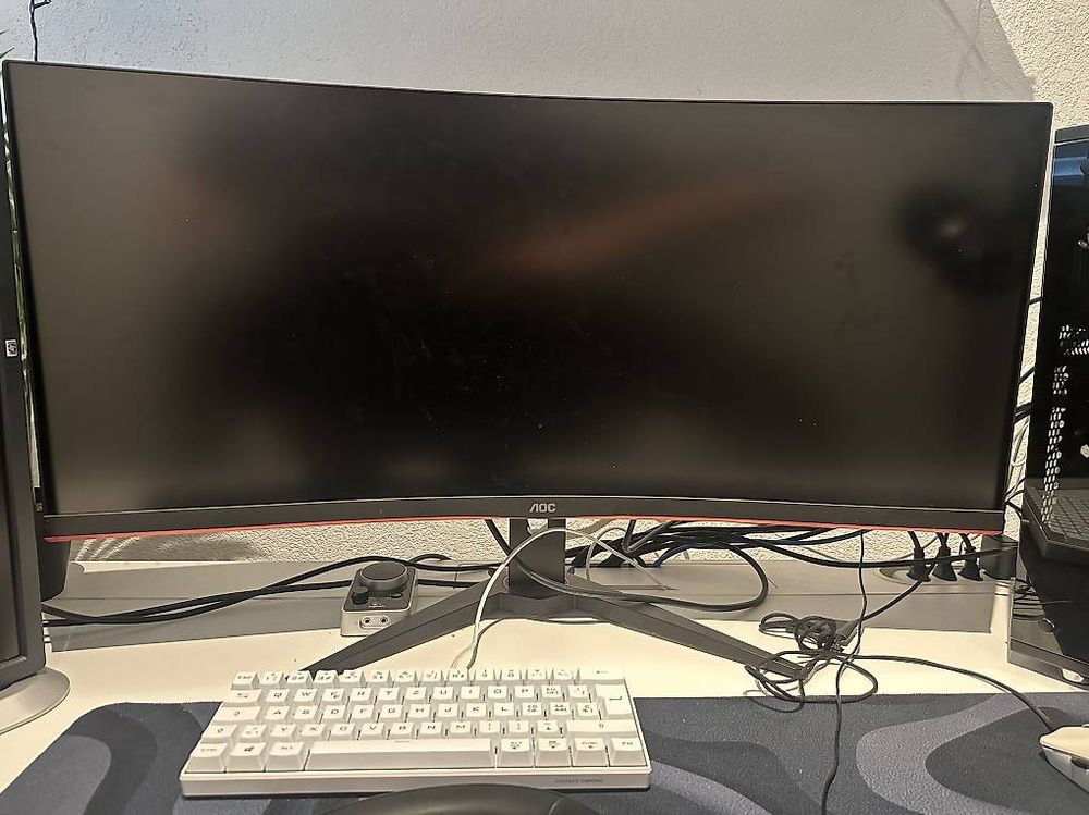 AOC Curved Gaming Monitor 34? ? Ultrawide (CU34G2XE/BK) (Gebraucht) in ...