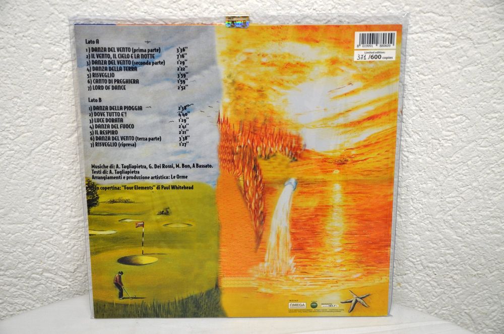 Le ORME elementi Progressive Rock aus Italien Vinyl (Neu und originalverpackt) in Vendlincourt ...