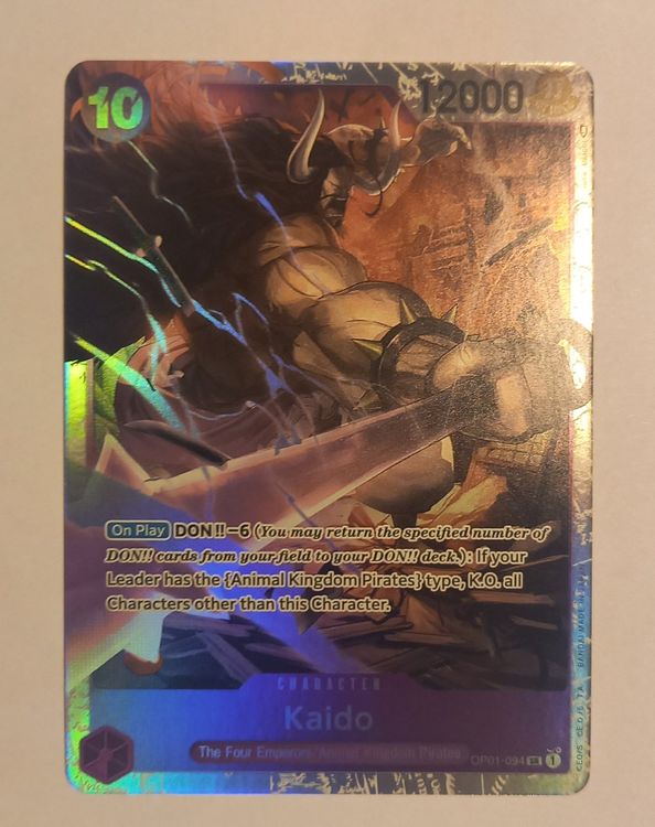 One Piece Card Game TCG Kaido OP01-094 | Kaufen auf Ricardo