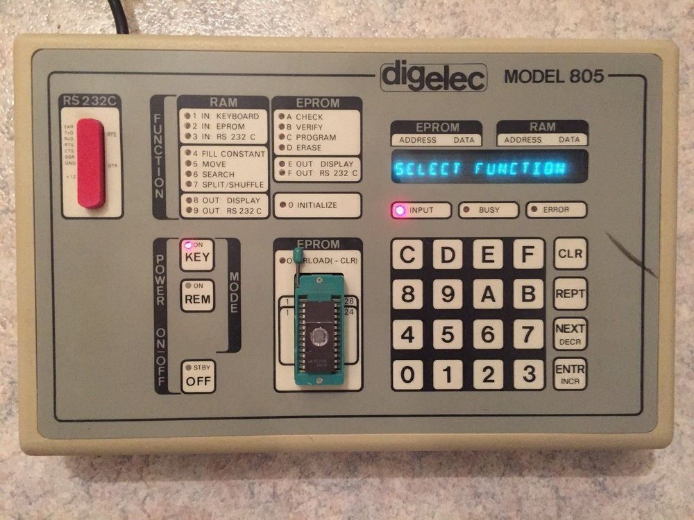 Programmer Digelec 805 Ram, Eprom, Board (Gebraucht) in Basel für CHF ...