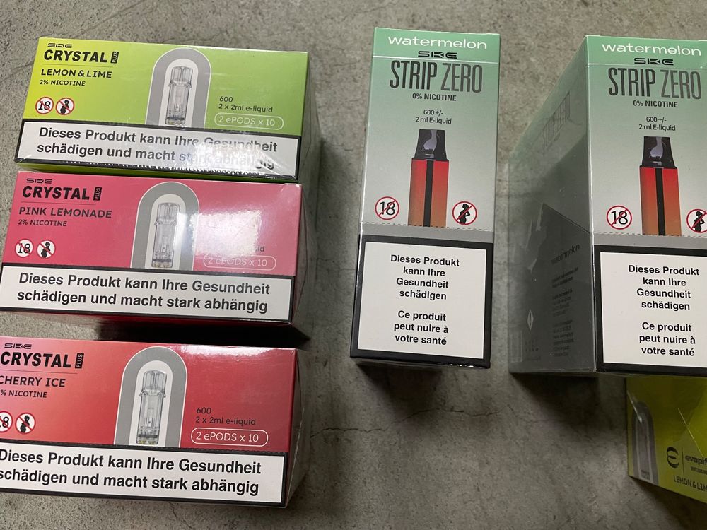 Lot: evapify ske + Strip Cero, NEU, ab 1.— (Neu und originalverpackt) in Effretikon für CHF 1 ...