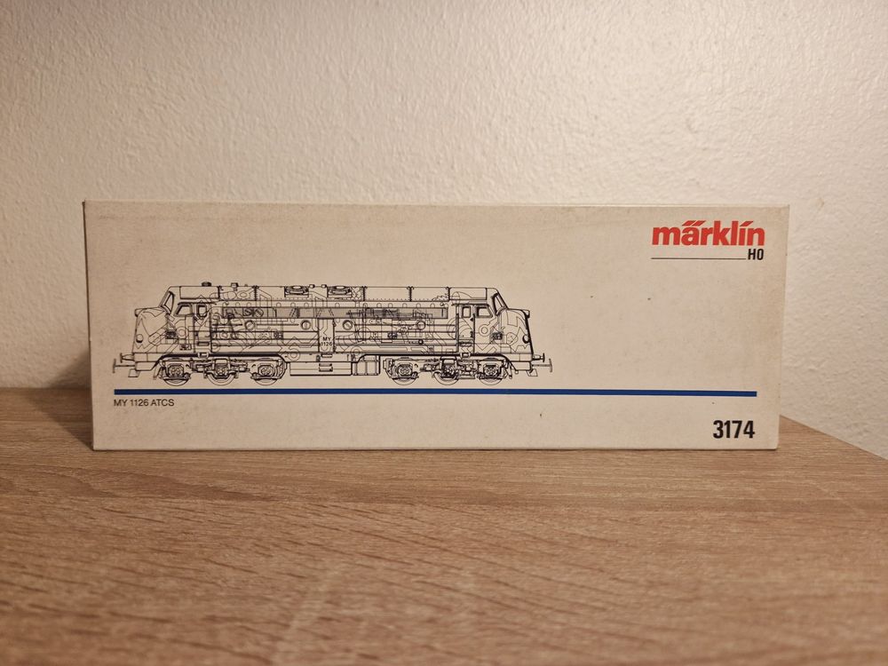 Märklin 3174 Diesellok MY 1126 ATCS H0 OVP NEU (Neu und ...