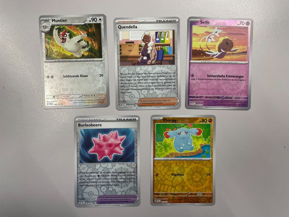 Pokemon Reverse Karten Set (Versand gratis) | Kaufen auf Ricardo