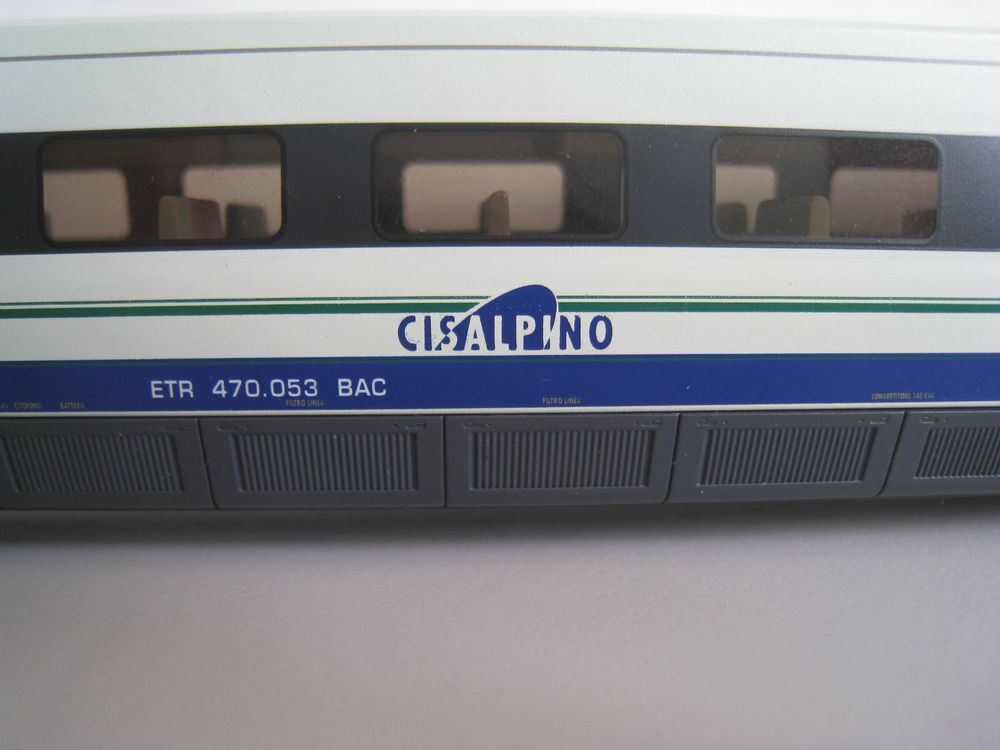 Lima ETR 470 CISALPINO, 4 teilig, Analog, 149719 (Gebraucht) in Buchs ...