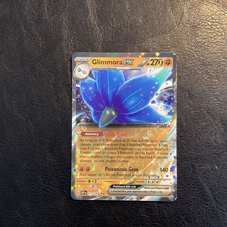 Obsidian Flames 123/197 Glimmora Ex Eng Nm Ab 1 | Kaufen auf Ricardo