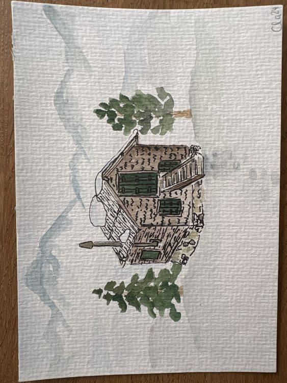 Aquarelle sur carton | Kaufen auf Ricardo