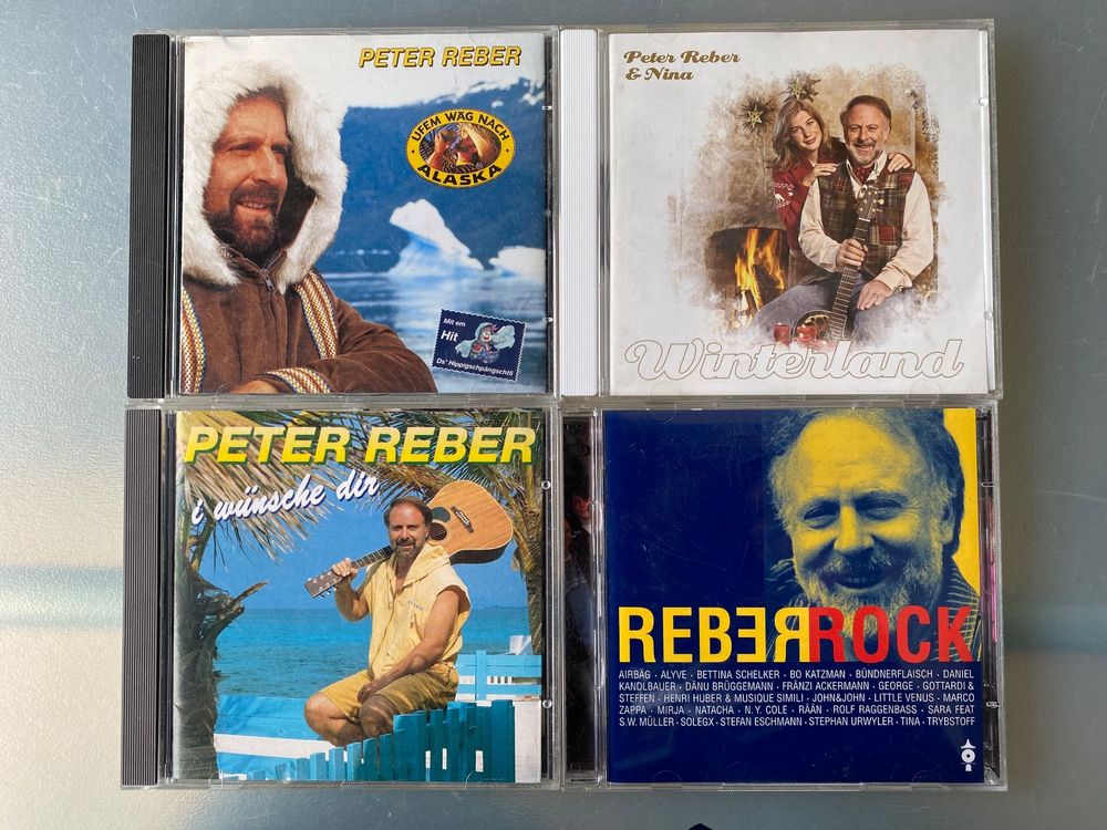 Peter Reber 3 CD‘s & Reber Rock 2CD | Kaufen auf Ricardo