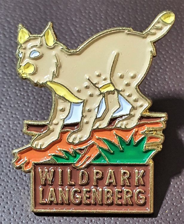 Q615 - Pin Wildpark Langenberg Sihlwald - Luchs (Gebraucht) in Reinach BL für CHF 2 – mit ...