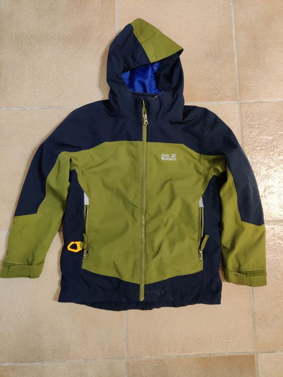 Jack Wolfskin 3 in 1 Jacke Gr. 128 - Texapore | Kaufen auf Ricardo