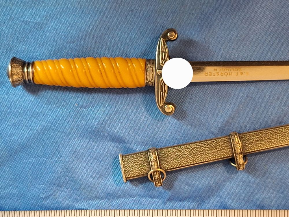 Brieföffner E.F.Hörster Solingen Scheide Brieföffner HOD (Gebraucht) in ...