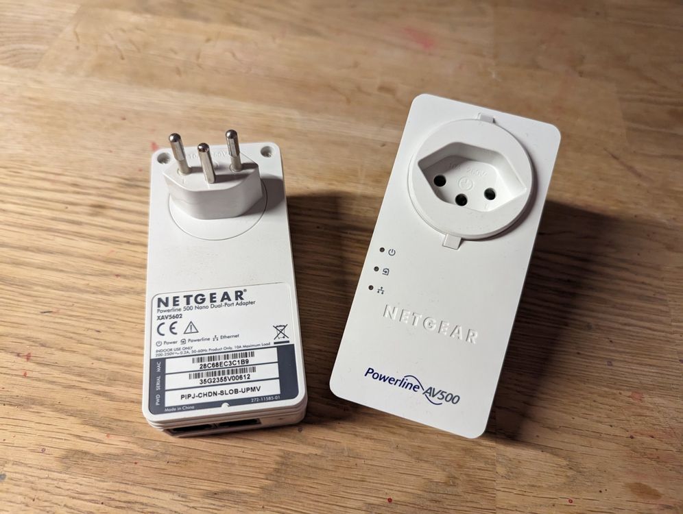 2x Netgear Powerline AV500 (Gebraucht) in Oensingen für CHF 12 – nur ...