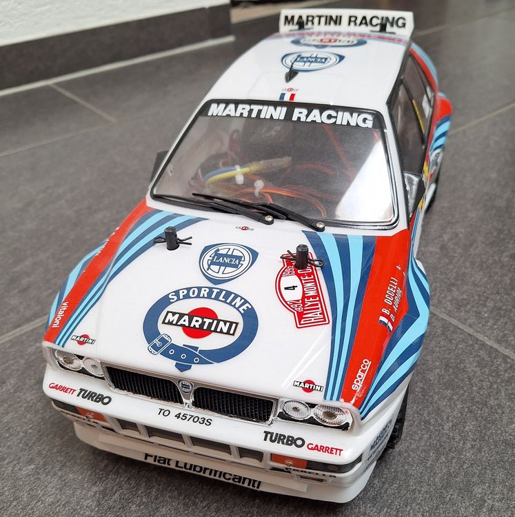 Tamiya Lancia Delta HF Integrale 4WD Rallycar 1:10 (Gebraucht) in ...