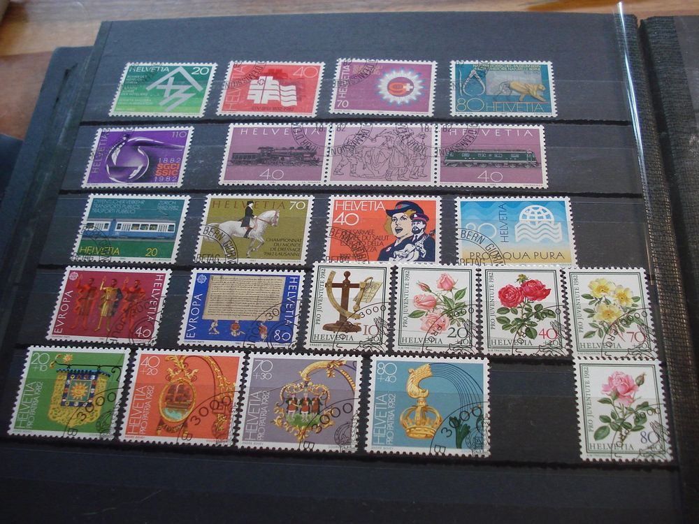 SChweiz, Jahresserie ET-o 1982 (Gebraucht) in Niederwil AG für CHF 2.1 – mit Lieferung auf ...