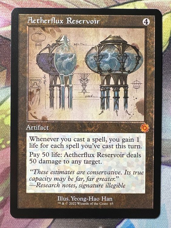 Aetherflux Reservoir #65 Retro Frame Artifacts | Kaufen auf Ricardo