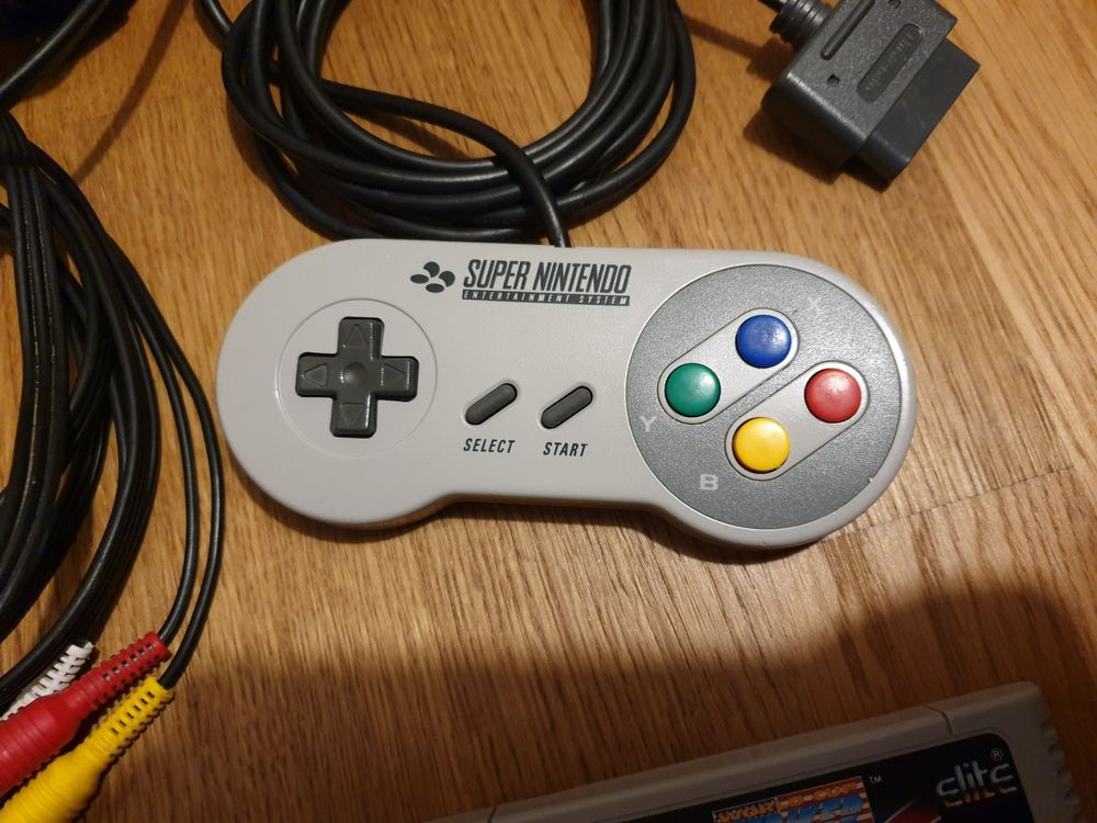 SNES one Chip Konsole mit 5 Games (Gebraucht) in Rain für CHF 200 – mit ...