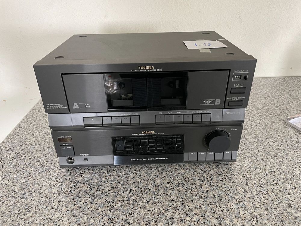 Toshiba Stereo Amplifier Deck SJ-3429 | Kaufen auf Ricardo