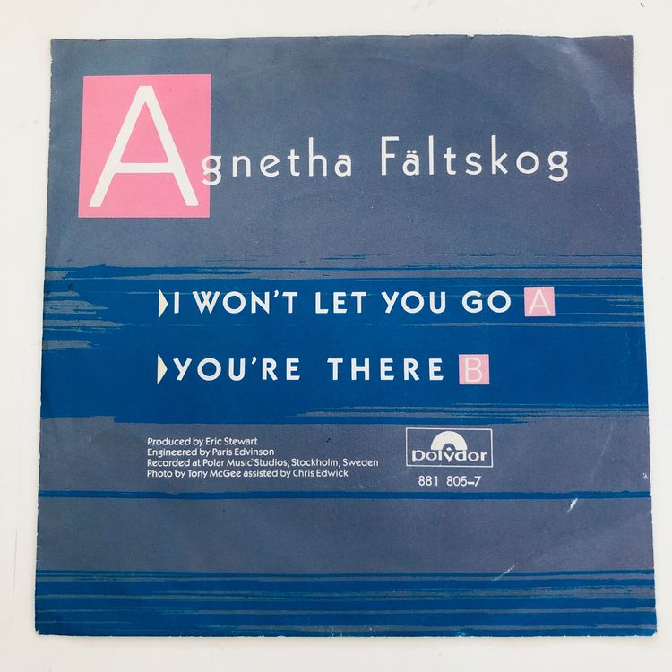 ABBA Agnetha seltene Single vinyl (Gebraucht) in Wettingen für CHF 25 – mit Lieferung auf ...