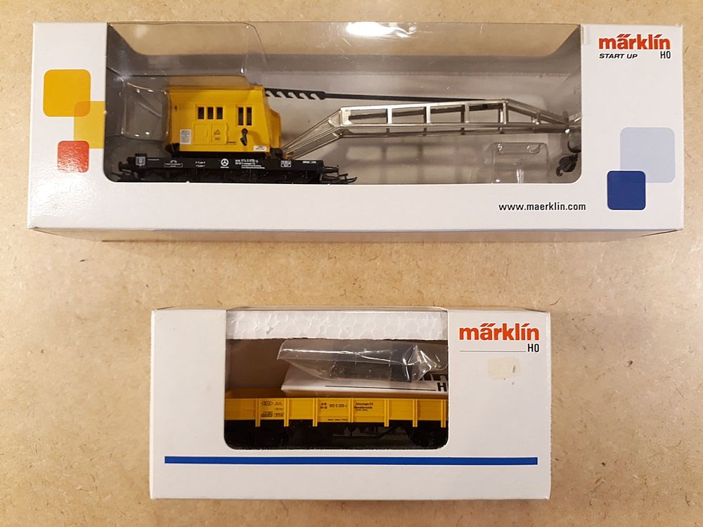 Märklin, wagon-grue 4671+ wagon 4471, HO, AC, état NEUF, OVP (Gebraucht ...