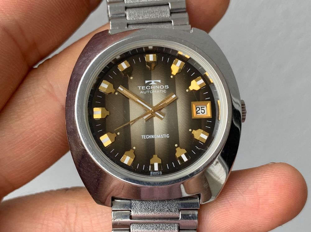 Vintage TECHNOS automatique homme / Herrenuhr Automatik | Kaufen auf ...