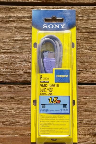 Sony iLink Kabel, 1.5m (6pin-6pin) (Neu und originalverpackt) in ...