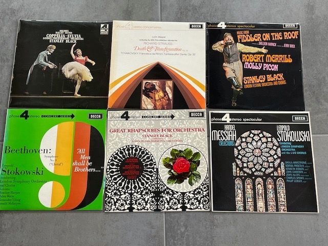 LOT MIT 13 DECCA 4-PHASE AUFNAHMEN - TOPP! (Neu (gemäss Beschreibung ...